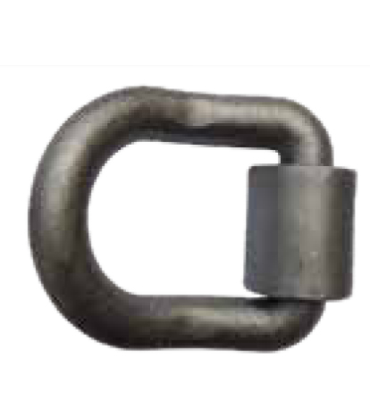 MBS 44000lbs/20000kgs 1” Forged D Ring with Bracket, Forged Carbon ...
