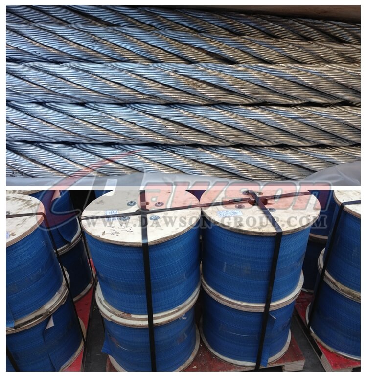 Steel Wire Rope Construction, Parallel Twist 8×K36WS-PWRC(K), Wire Rope ...