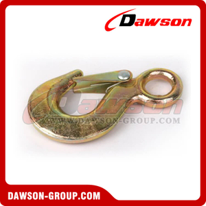 DS206 Forged Alloy Steel Large Throat Opening Eye Hook, Large Opening ...