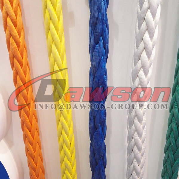 UHMWPE Rope, Polymer Polyethylene Fiber, Synthetic UHMWPE Mooring Ropes ...