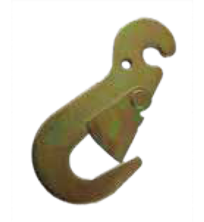 BS 2000KG/4400LBS 2 inch Zinc Plated Flat Hook for Webbing, 2" Flat ...