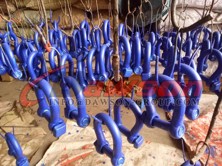 European Type Trawling Bow Shackle with Square Head for Fishing ...