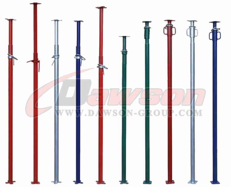 shoring props jack, adjustable steel pipe support China exporter ...