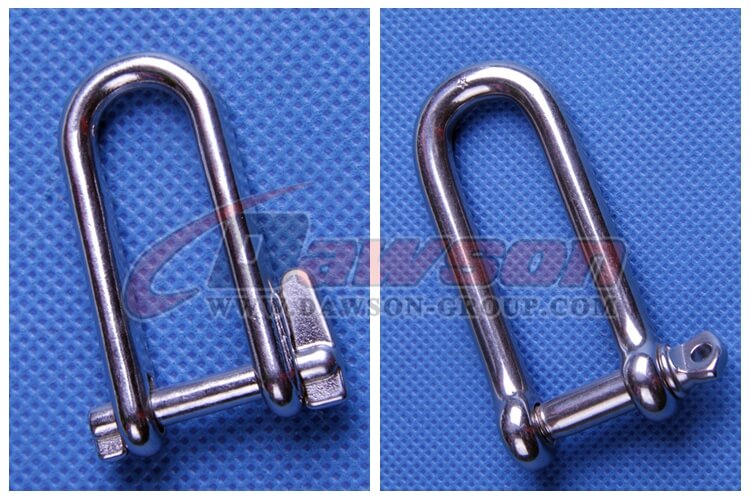 Stainless Steel European Type Shackle with Lock Pin - Dawson Group Ltd ...