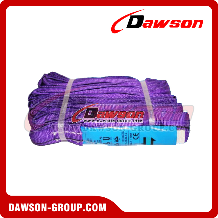 WLL 1T Polyester Round Slings, 1000kg Endless Type Round Lifting Slings ...