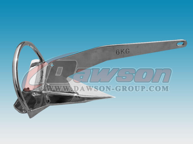 Stainless Steel 316 Marine Delta Anchor / SS316 Mirror Polished Marine ...