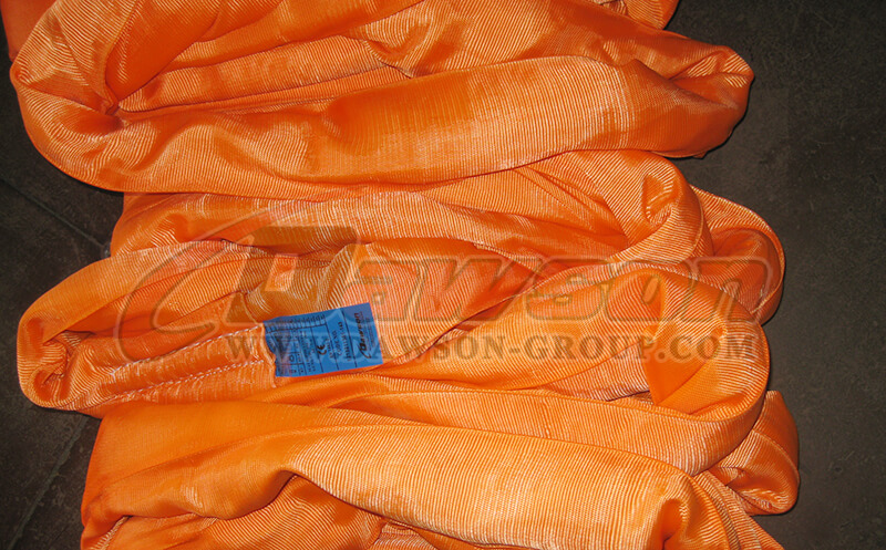 WLL 20T 20000kg Polyester Round Slings, Heavy Duty Textile Round ...