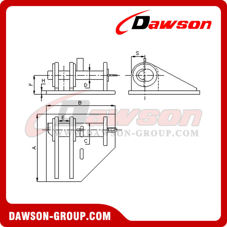 Smit Bracket OCIMF Type, Marine Chain Stopper Towing Smit Bracket ...