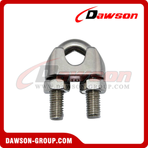 Stainless Steel Egg Shaped Wire Roep Clip, Oval Wire Rope Clip - Dawson ...