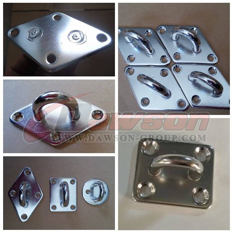 Stainless Steel Round Eye Plate with Ring - Dawson Group Ltd. - China ...