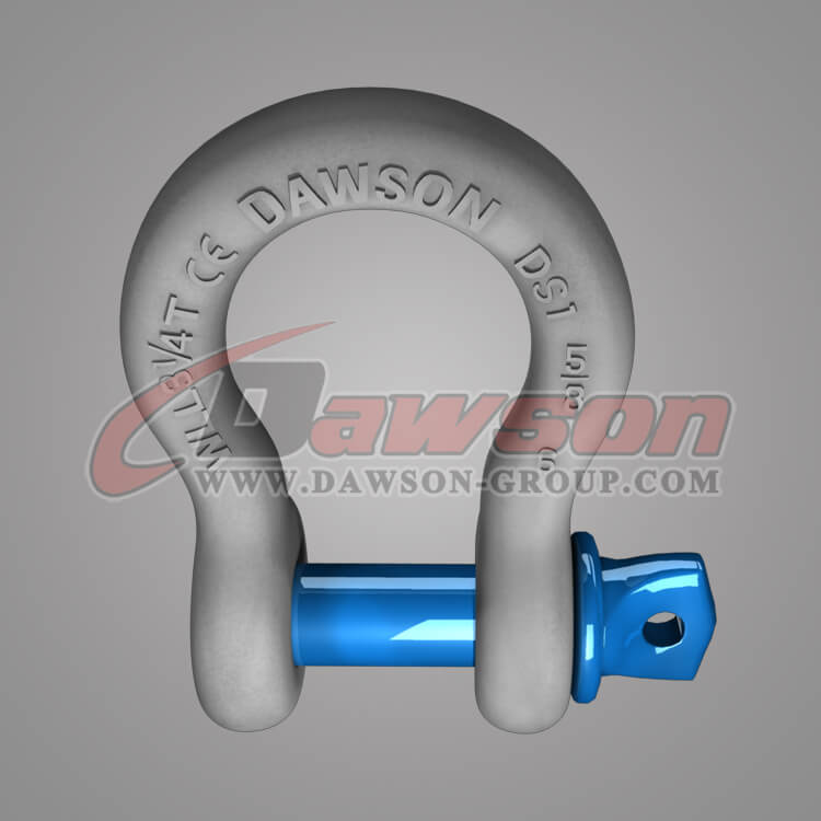 Dawson Brand Hot Dip Galvanized US Type DG209 Bow Shackle with Screw ...
