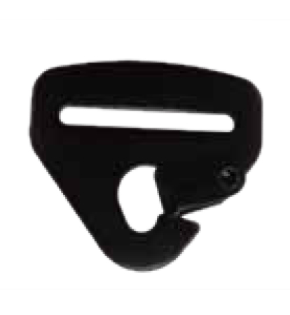 BS 1500KG/3300LBS 2 inch Stainless Steel Flat Hook for Webbing, 2" SS ...