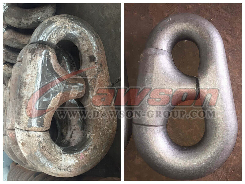 C Shaped Detachable Chain Connecting Link for Oil Platform Mooring ...