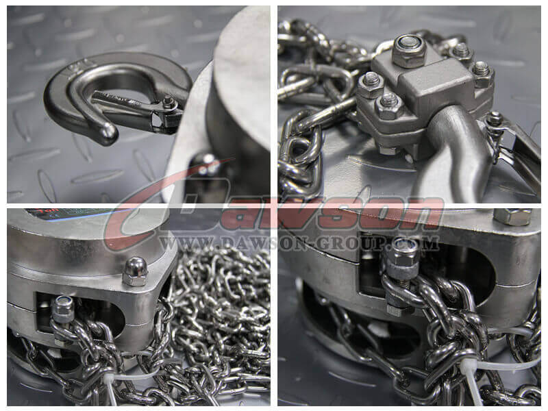 DS-ST-C Stainless Steel Chain Hoist, SS Chain Block, Manual Chain Hoist ...