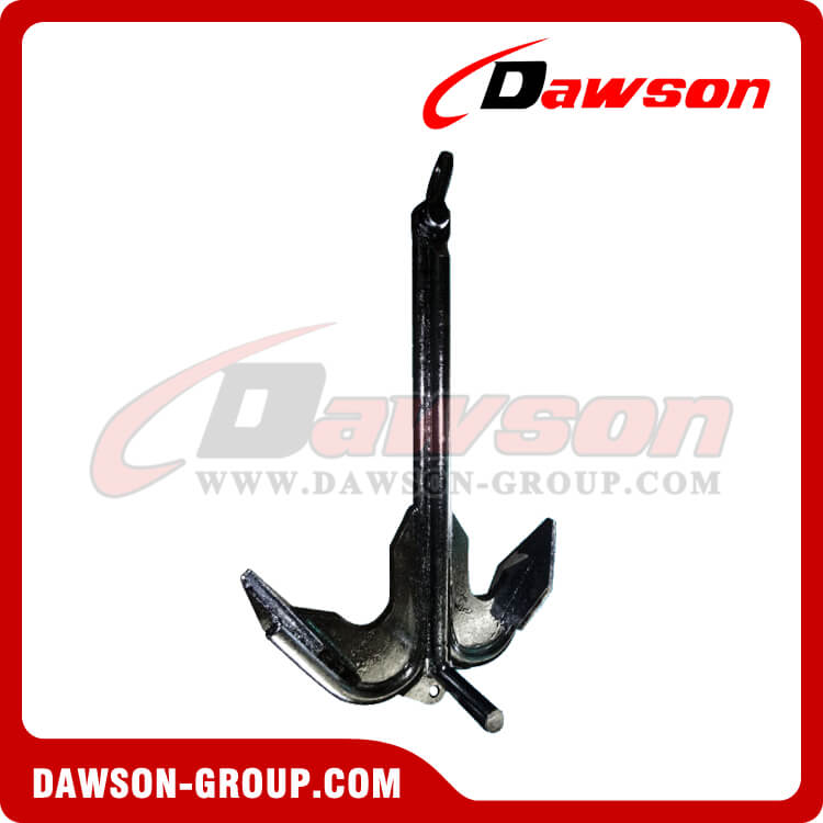 Bituminous Paint Double Fluke Balanced Boat Anchor, Two Fluke Anchor ...