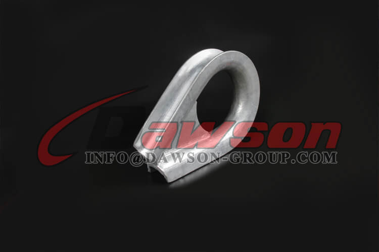 Galvanized Manila Rope Thimble, Hawser Thimbles Suitable for Fiber Rope ...