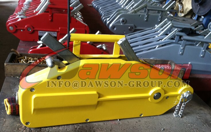 Wire Rope Pulling Hoist Aluminium Body, Wire Rope Cable Puller, Manual ...