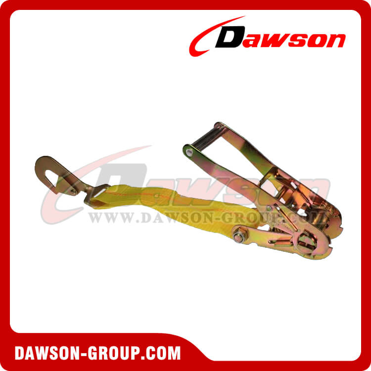 2'' x 11'' Fixed End with Ratchet and Twisted Snap Hook, 2200lbs ...