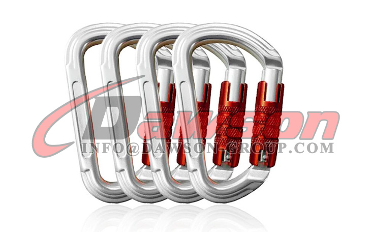 DSJ-A7104TN3 Aluminum Material For Custom D Shape Carabiner, Custom D Shaped Aluminum Carabiner ...