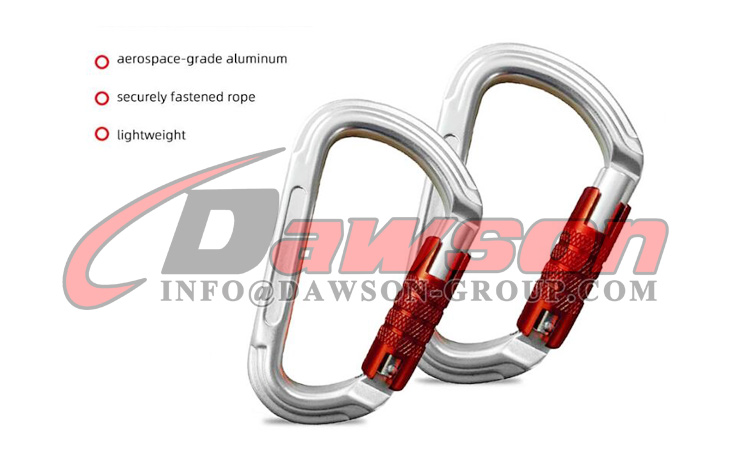 DSJ-A7104TN3 Aluminum Material For Custom D Shape Carabiner, Custom D Shaped Aluminum Carabiner ...