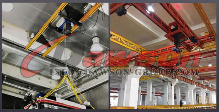 Low Clearance Suspension Crane, Low Headroom Suspension Cranes - Dawson ...