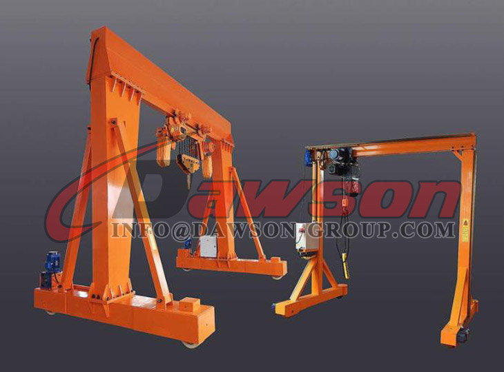 DS-PT4 Rail Mounted Electric Gantry Crane, Orbital Type Electric Steel ...