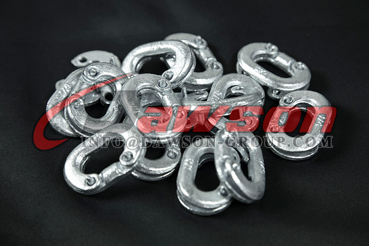 Forged Split Connector, Chain Connecting Link, Oval Shaped Missing Link ...