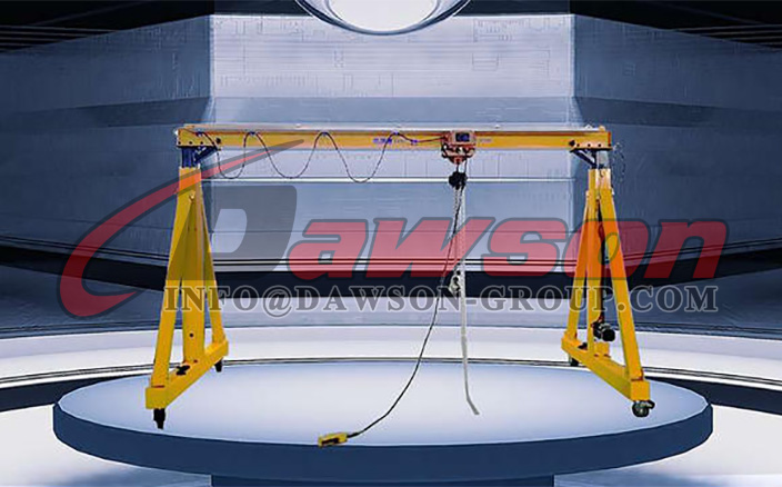 DS-PT4 Rail Mounted Electric Gantry Crane, Orbital Type Electric Steel ...