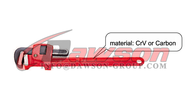 DSTD0404 Spanish Type Pipe Wrench, Pipe Wrench with Crv steel handle ...