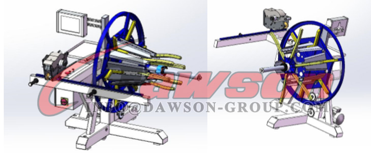 Wire Rope Coiling Machine, Wire Rope Coiling Machine with Coiling Rack ...
