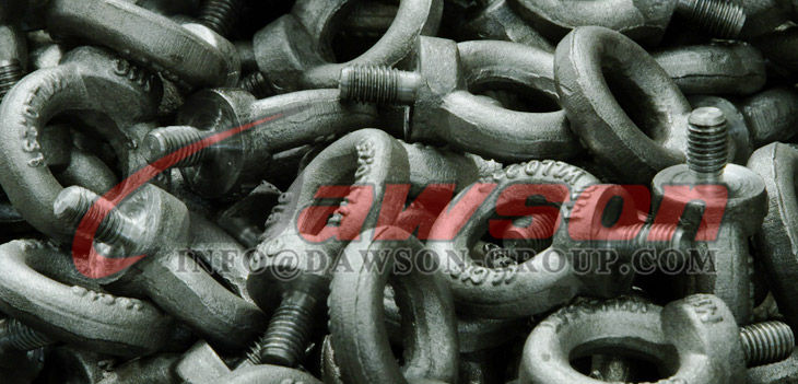 Forged Long Shank Dynamo Eye Bolts, Lifting Eye Bolt - Dawson Group Ltd ...