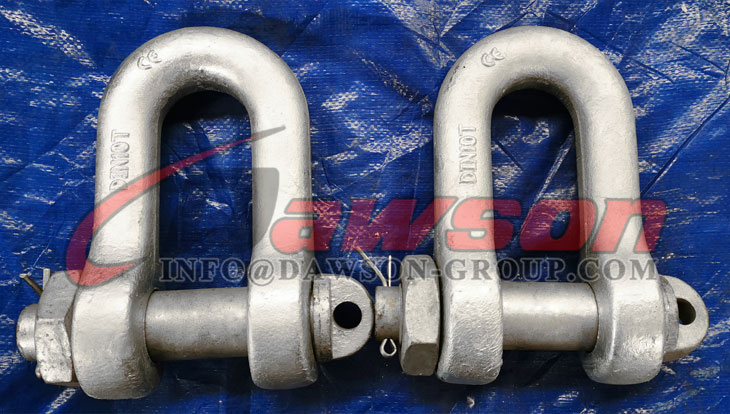 Galvanized Chain Shackle DIN 82101A, Shackles Form A - Dawson Group Ltd ...