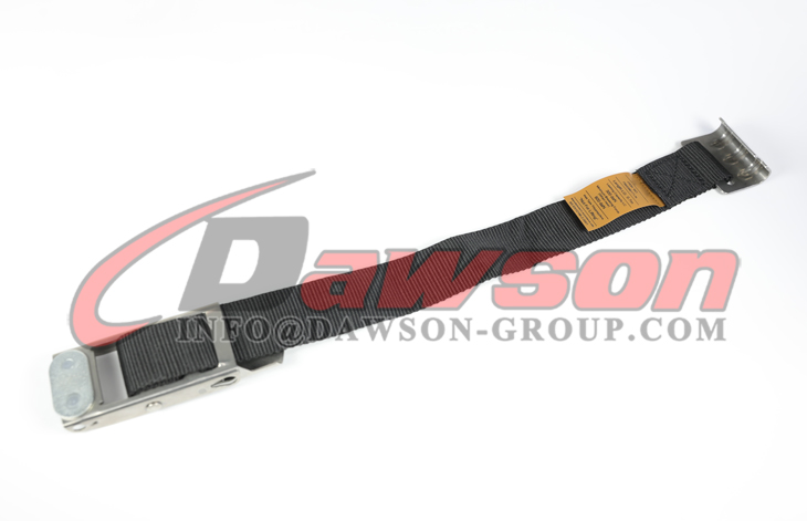 BS EN12195-2 45MM LC 300daN Black Gray Overcenter Buckle Straps with ...