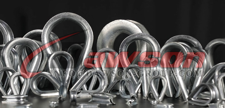 JIS Type Solid Thimble, JIS B 2802 Dead Eye Thimble, Heavy Duty Casting ...