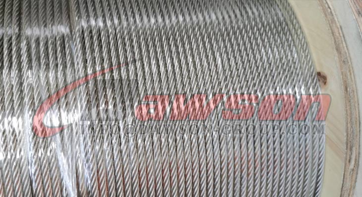 Steel Wire Rope (K6×7-FC), Oilfield Wire Rope, Steel Wire Rope for ...