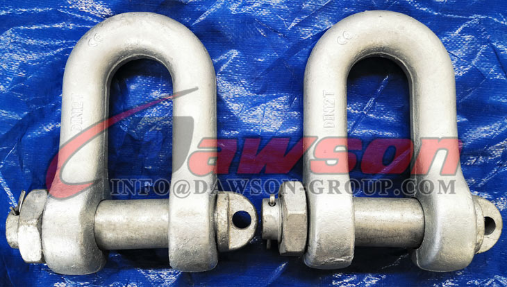 Galvanized Chain Shackle DIN 82101C, Shackles Form C - Dawson Group Ltd ...