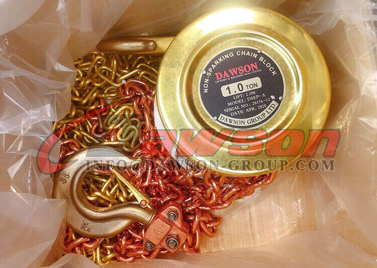 DS-AC-C Marine Anti-corrosion Chain Hoist, Subsea Chain Block, Marine ...