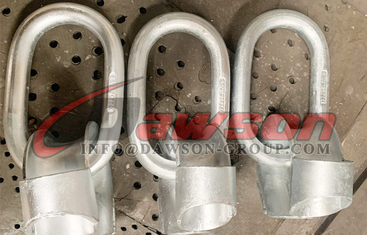 Hot Dip Galvanized Fiber Rope Thimble K3-B with Ear & Master Link for ...