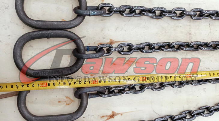 G80 Double Leg Chain Slings, Grade 80 Chain Sling for Lifting & Lashing - China Manufacturer ...