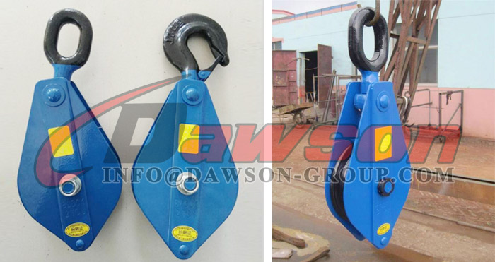 Open Type Pulley Block Single Sheave With Hook, snatch block, single ...