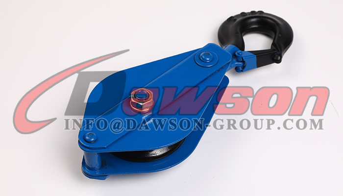 Open Type Pulley Block Single Sheave With Hook, snatch block, single ...