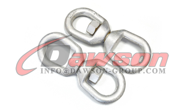 Forged Regular Swivel, Electro-galvanized Eye & Eye Swivels, Hot dip ...