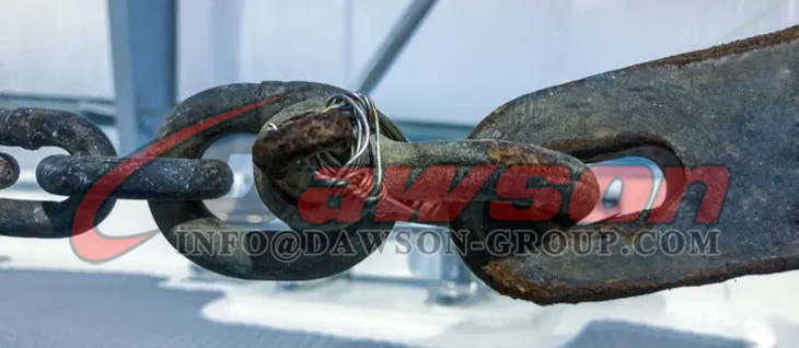 C Shaped Detachable Chain Connecting Link for Oil Platform Mooring ...