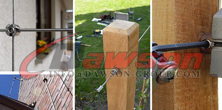 Stainless Steel Wire Rope Cross Clip, Cross Wire Clamp - Dawson Group ...