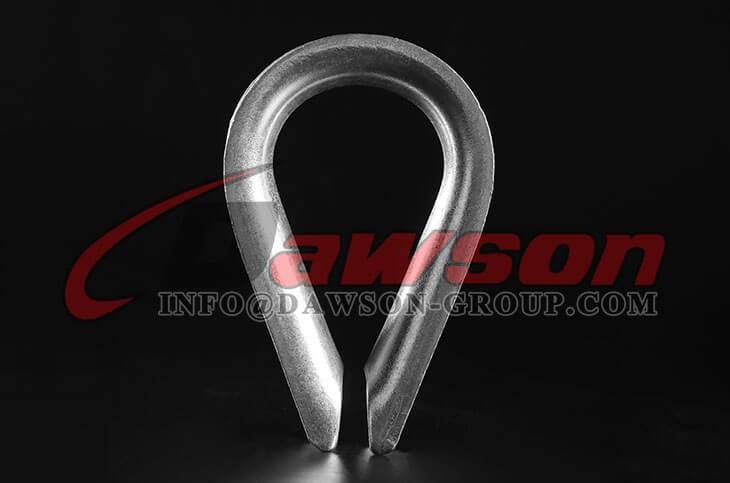 G411 Standard Wire Rope Thimbles, Super Carbon Steel Wire Rope Thimbles ...