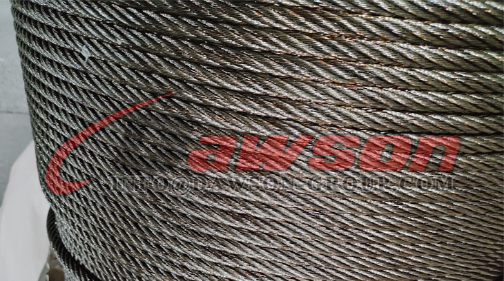 Compaction Strand Wire Rope Construction (6×K19S-IWRC) - China ...