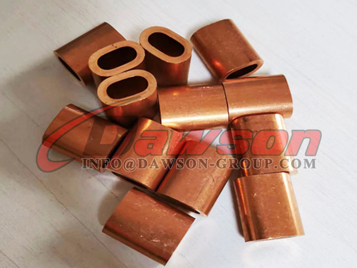 How to Use China Dawson Wire Rope Copper Ferrules, EN 13411-3 DIN3093 ...