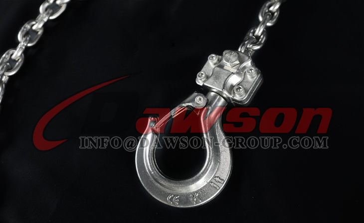 DS-ST-C Stainless Steel Chain Hoist, SS Chain Block, Manual Chain Hoist ...