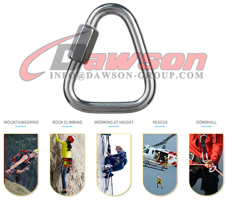 Delta Shaped Quick Link Zinc Plated, stainless steel quick link, link ...