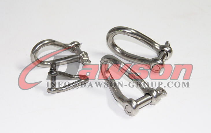 Stainless Steel European Type Shackle with Lock Pin - Dawson Group Ltd ...
